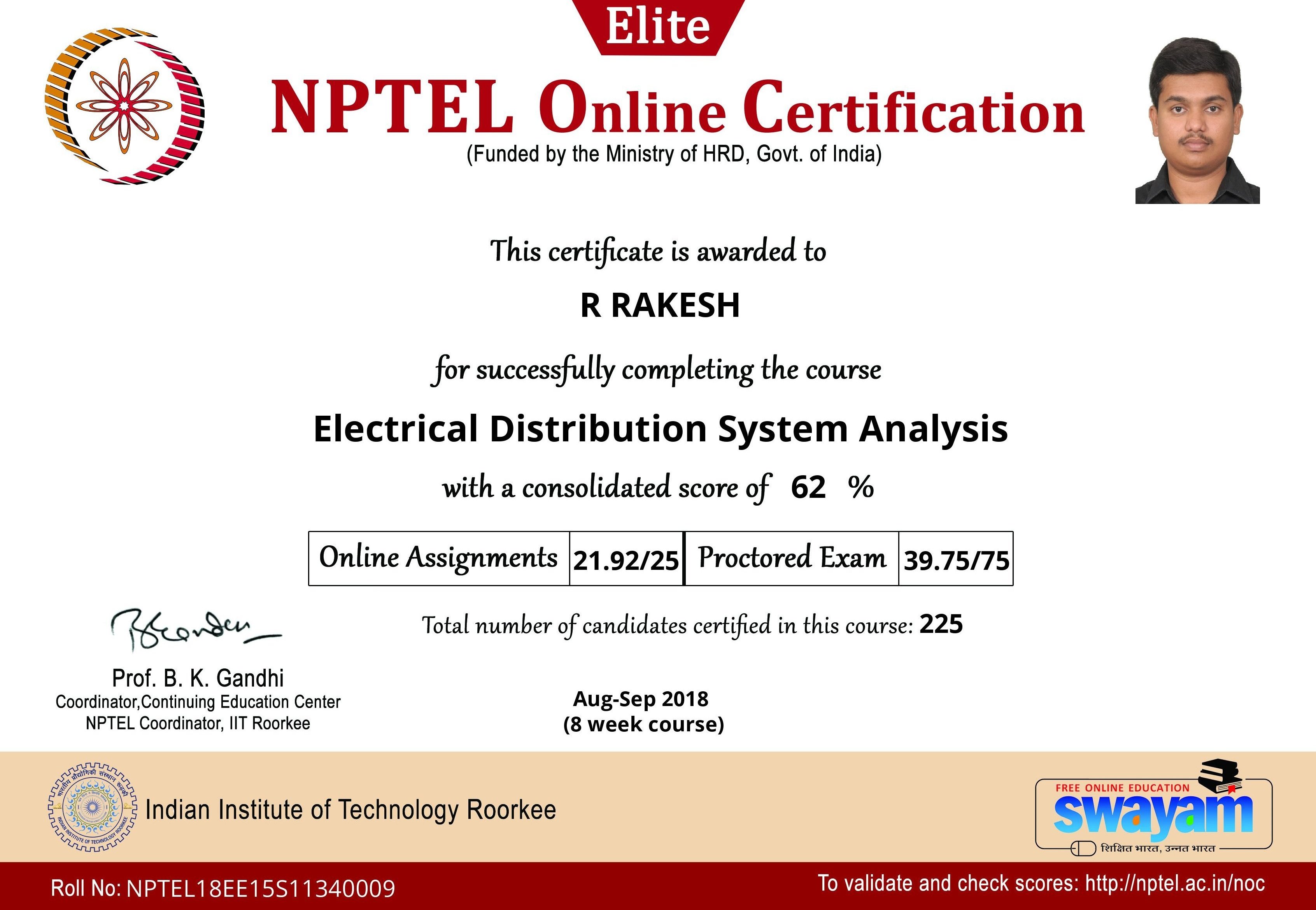 NPTEL-Certificates - Vaagdevi College of Engineering NPTEL-Certificates - Vaagdevi College of Engineering