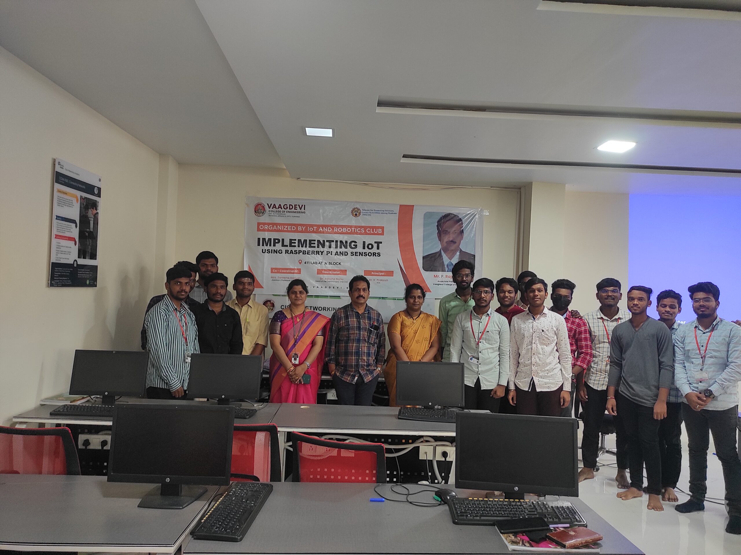 Gallery Of Implementing Iot Using Raspberry Pi Sensors Vaagdevi College Of Engineering